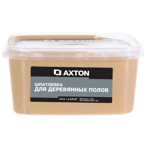 Шпатлёвка Axton для деревянных полов 0.9 кг дуб натуральный