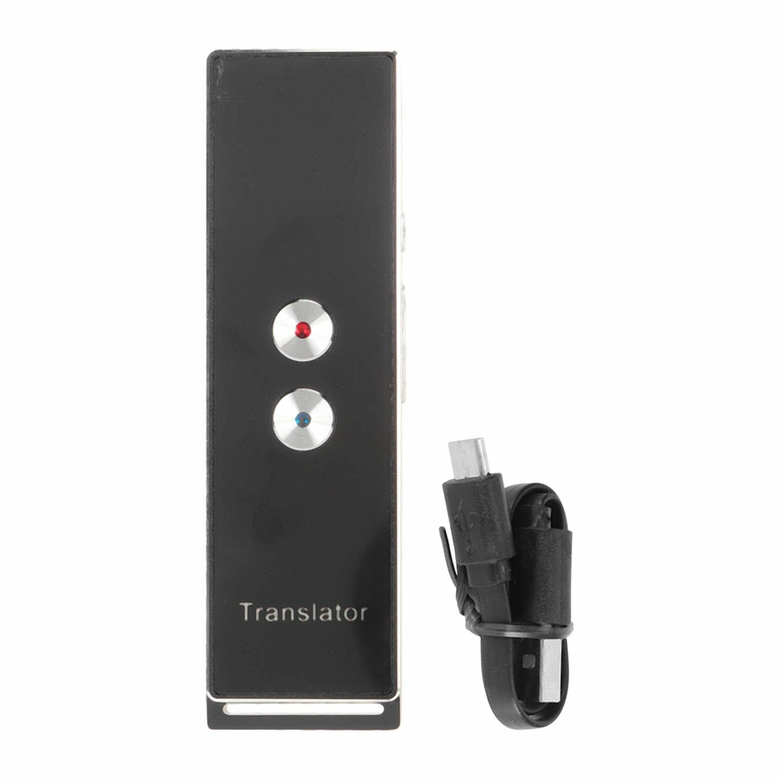 Bluetooth Smart Voice Translator для путешествий, точность 99%, устройство для перевода в реальном времени, версия 5.0
