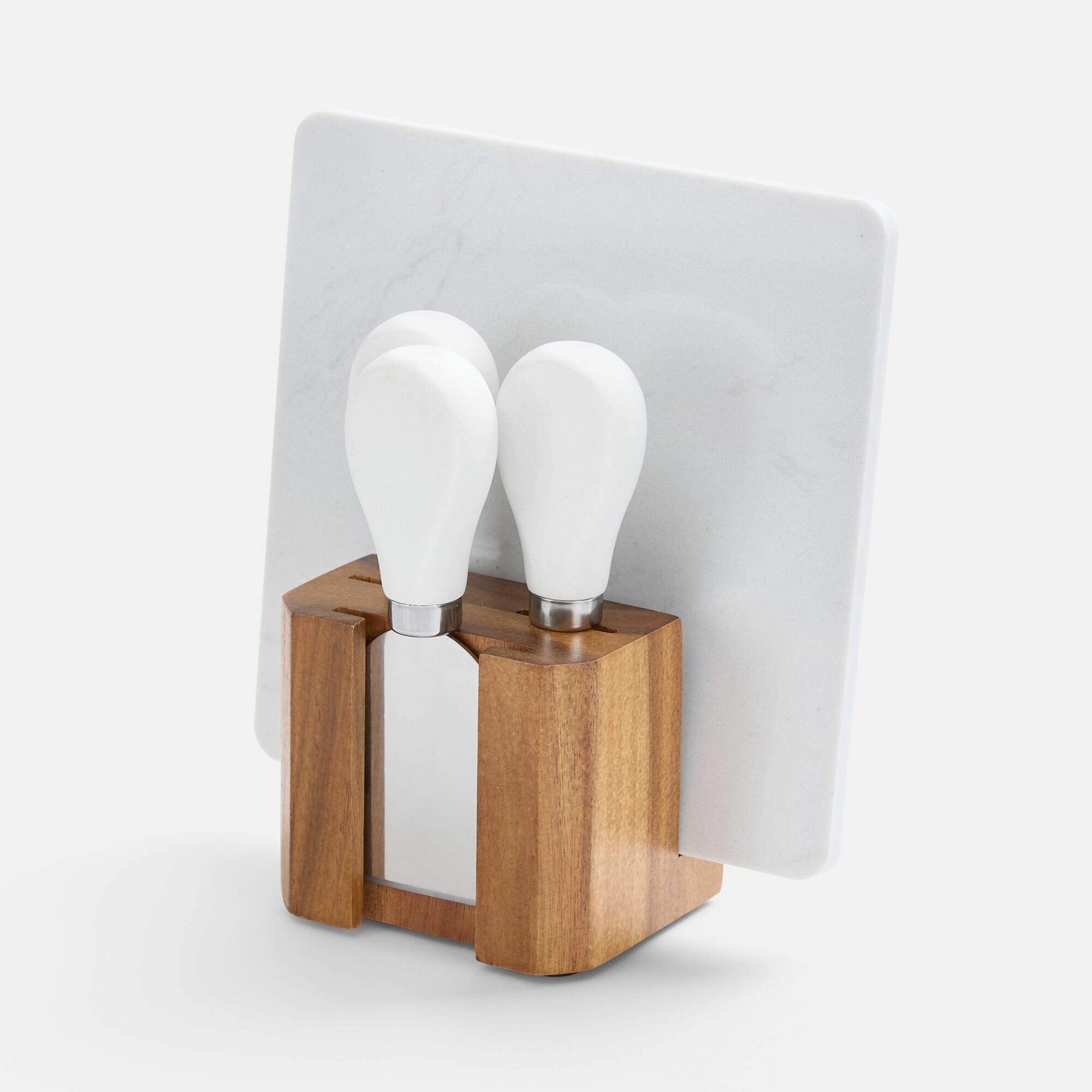 Набор подарочный для сыра 5 предметов, сервировка сырная Marmara, подарок девушке женщине маме подруге