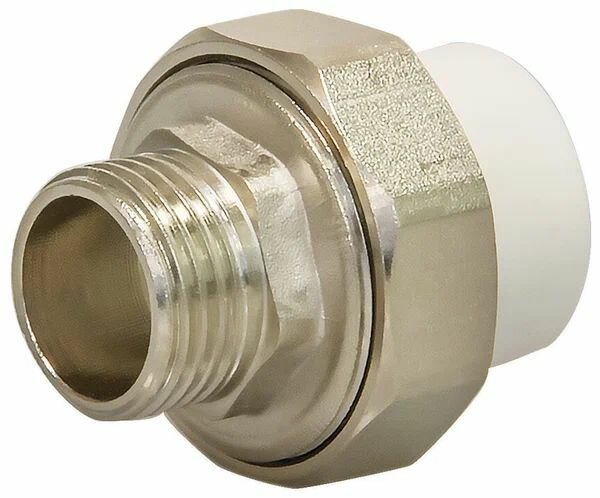 Муфта PP-R 50Х1 1/2" НР комбинированная (американка) разъёмная 1шт