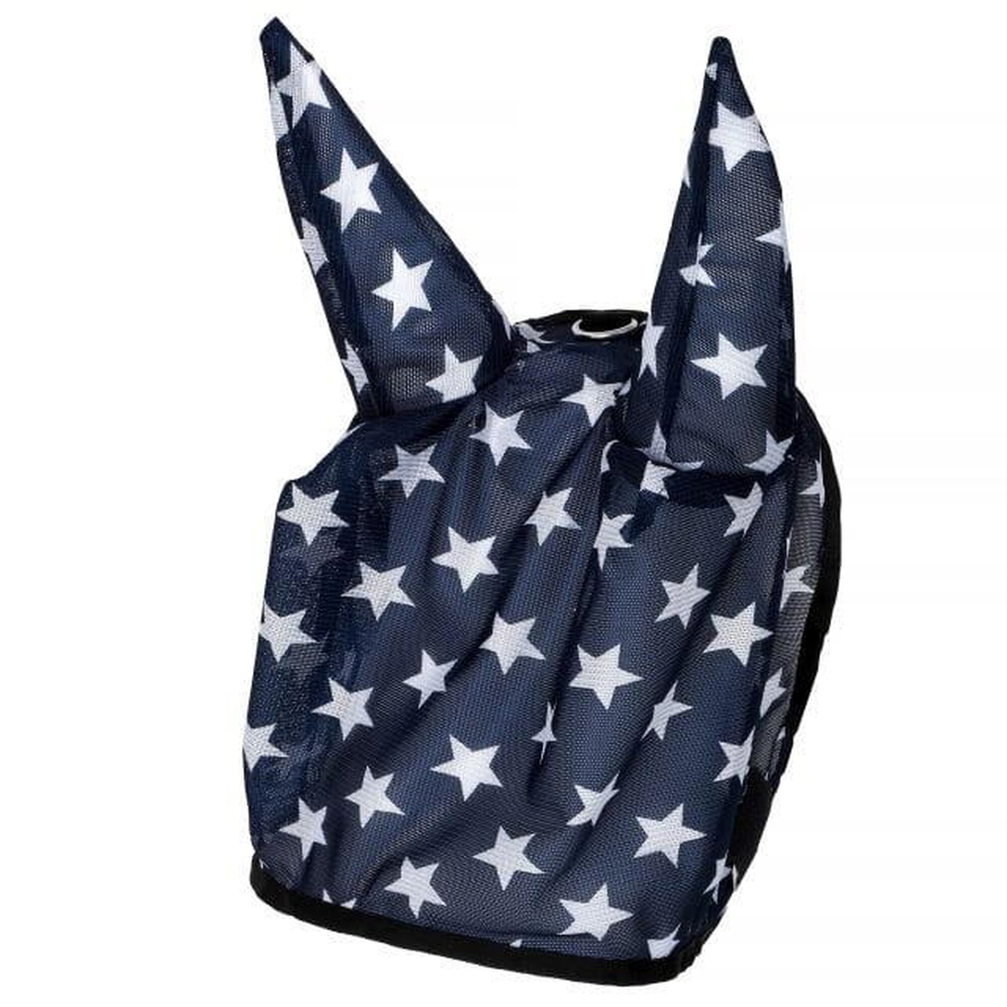 Decathlon Москитная сетка для лошади и пони с ушами и звёздами START Stars, размер: PS, синий/белый