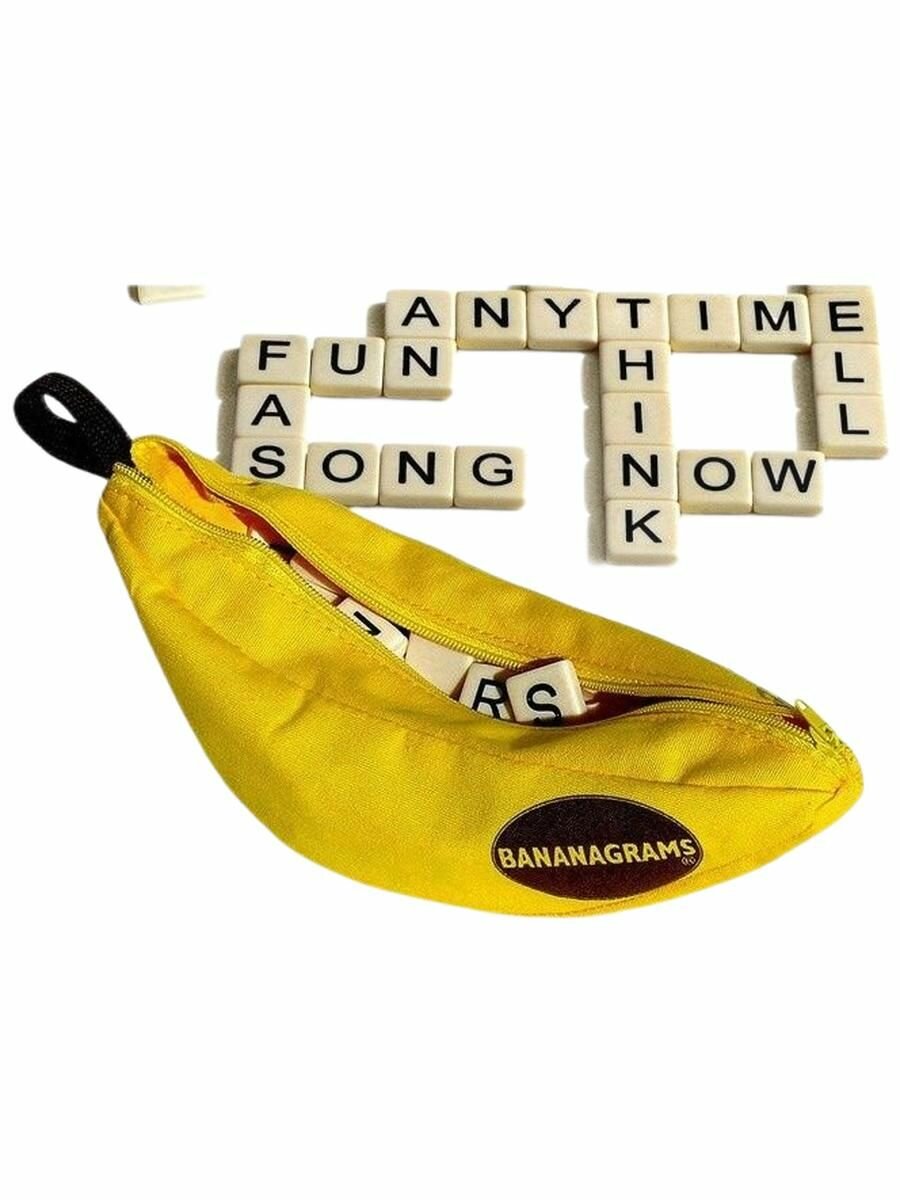 Настольные игры "Bananagrams" Алфавитно - образовательная игра