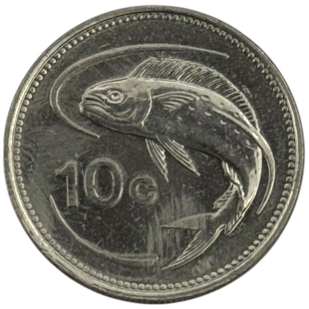 Мальта 10 центов 2005 г.