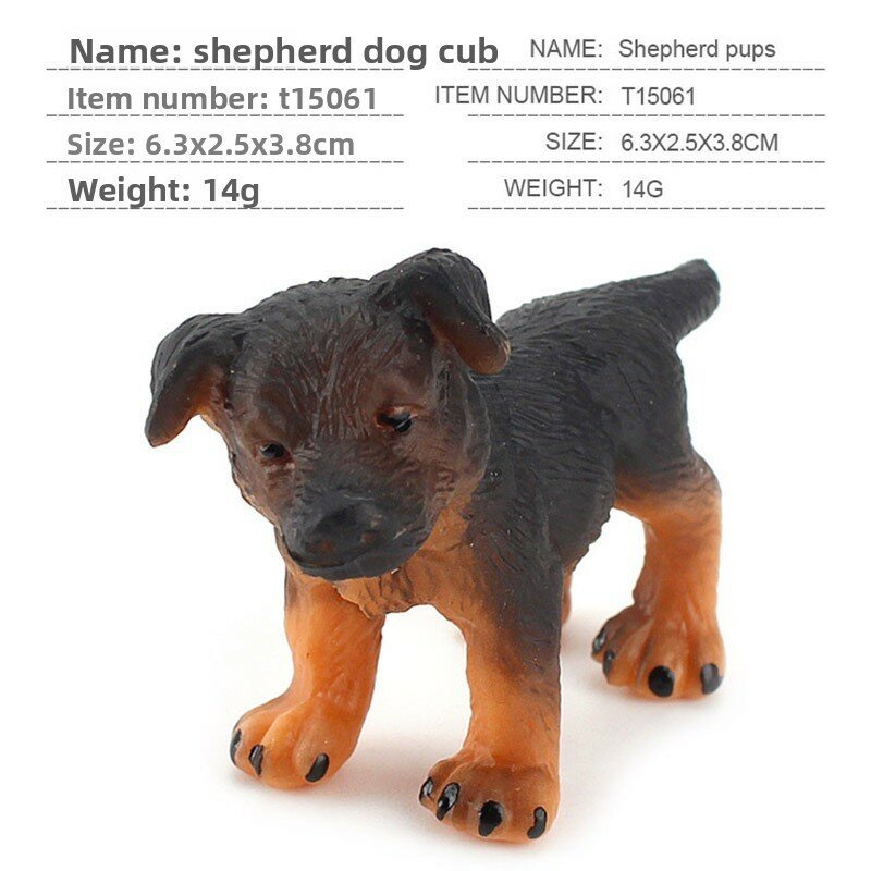 Pvc статуэтка собака лабрадор ретривер и бигль с реалистичными деталями для любителей животных stylee