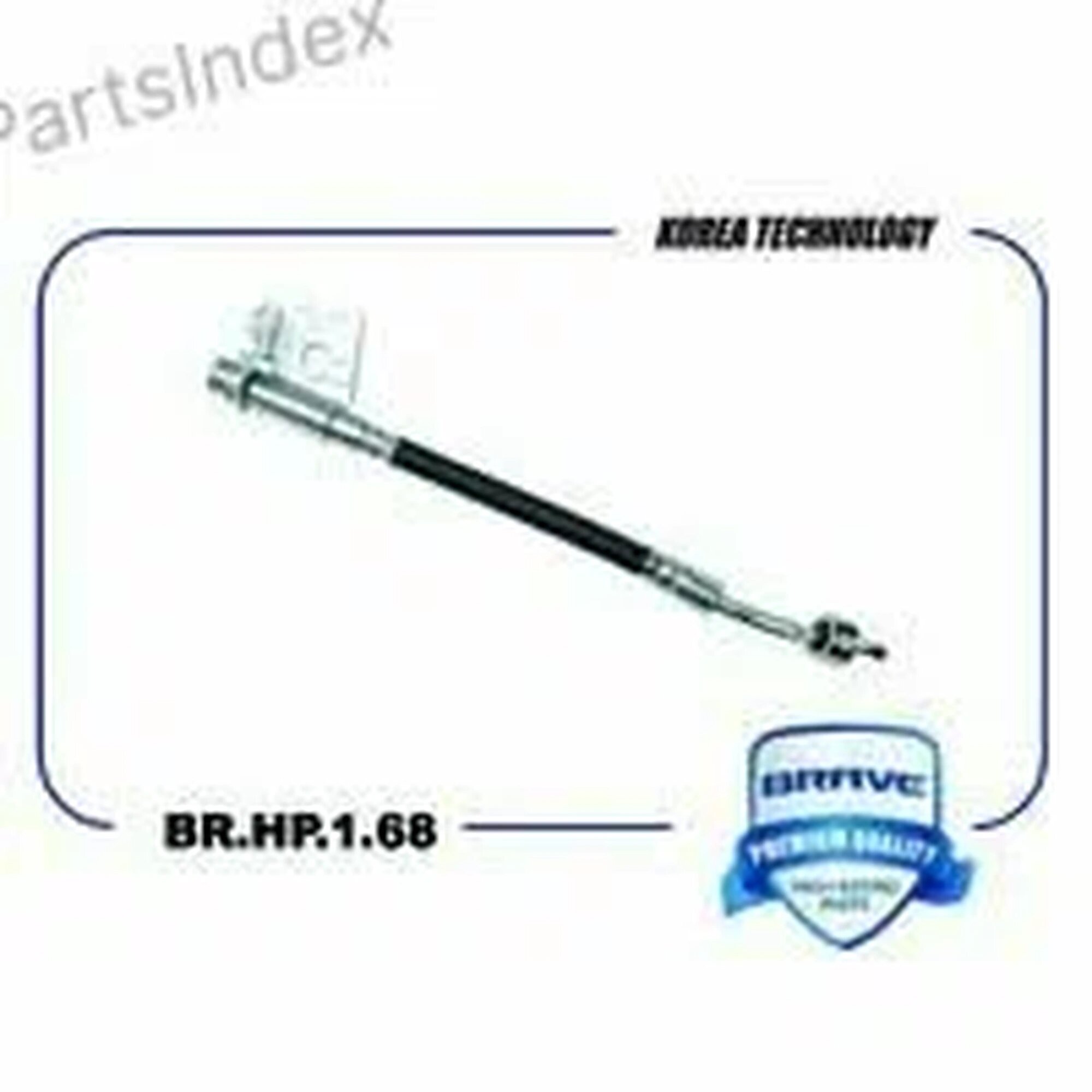 Шланг тормозной задний правый 58738-1R300 BR. HP.1.68 Solaris 10-, Rio 11-, BRAVE BRHP168