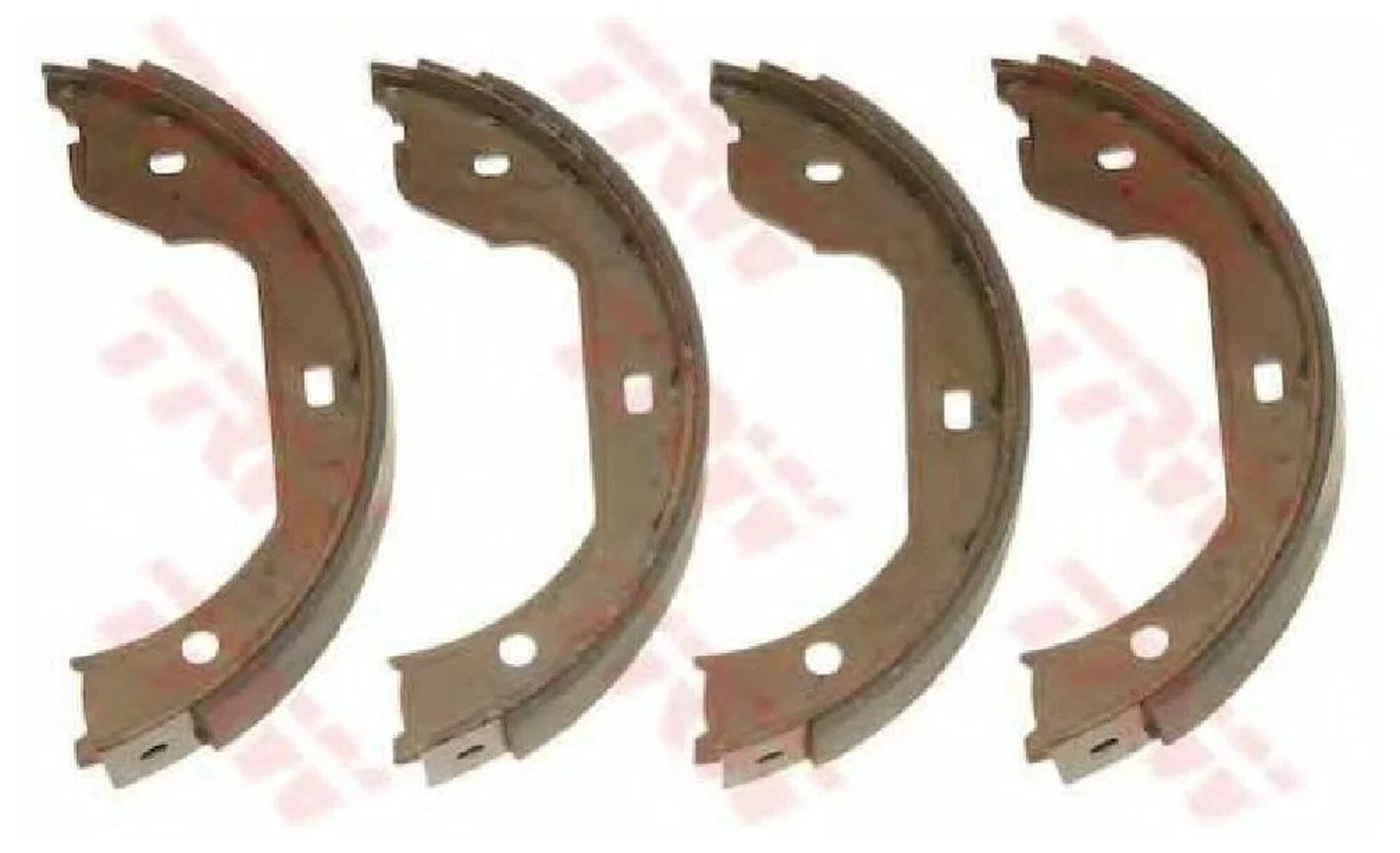 Комплект тормозных колодок, барабанный тормоз, TRW GS8478