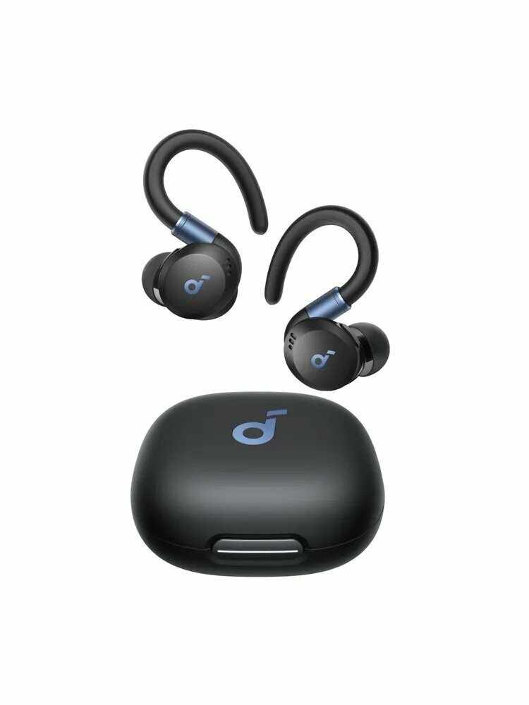 Soundcore Наушники беспроводные с микрофоном Anker Soundcore Sport X20, Bluetooth, USB Type-C, черный