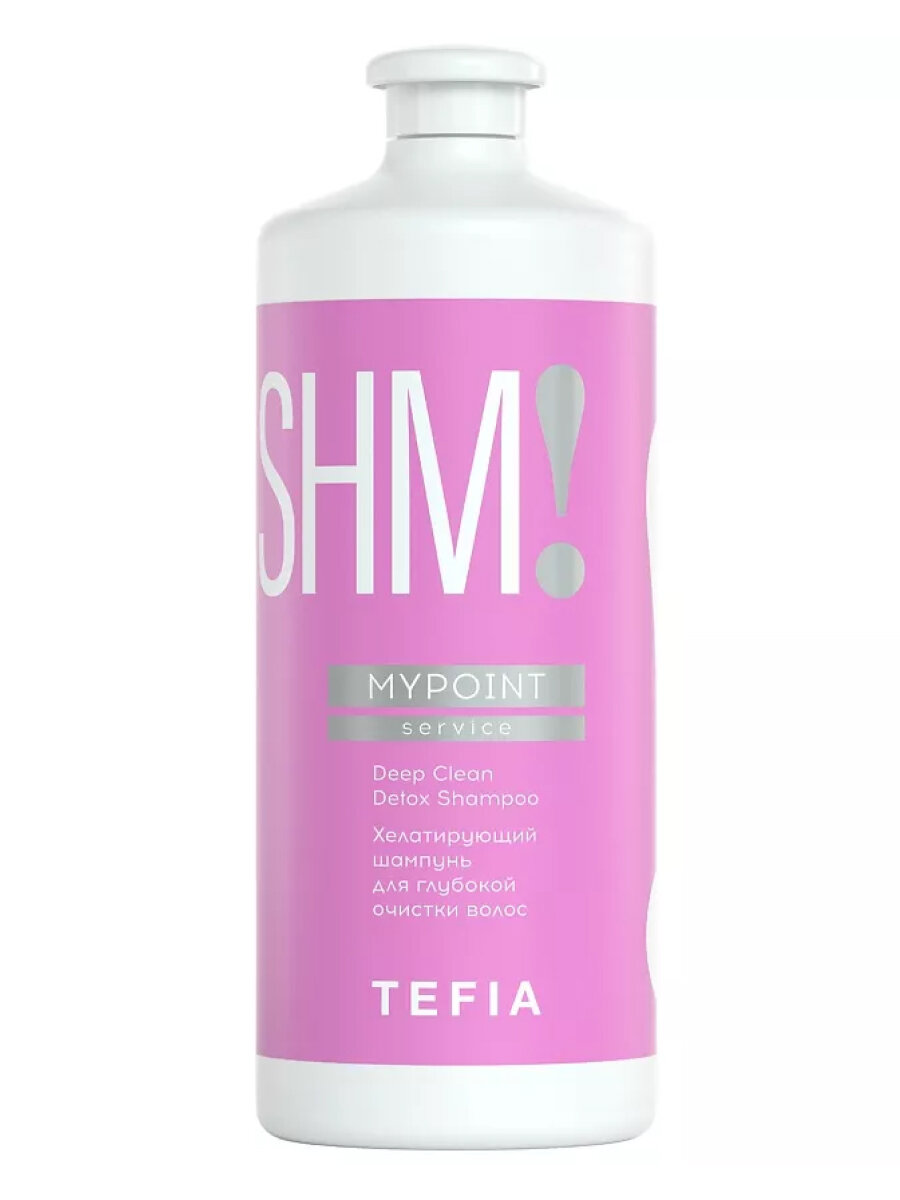 TEFIA Service Шампунь для волос хелатирующий для глубокой очистки, 1000 мл
