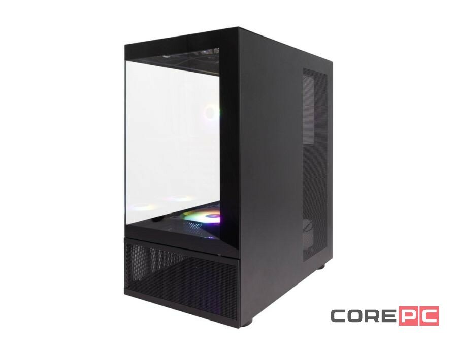 Компьютерный корпус 1STPLAYER MIKU Mi7-A ARGB Black (Mi7-A-BK-2F2R(AP)-1F2(AP))