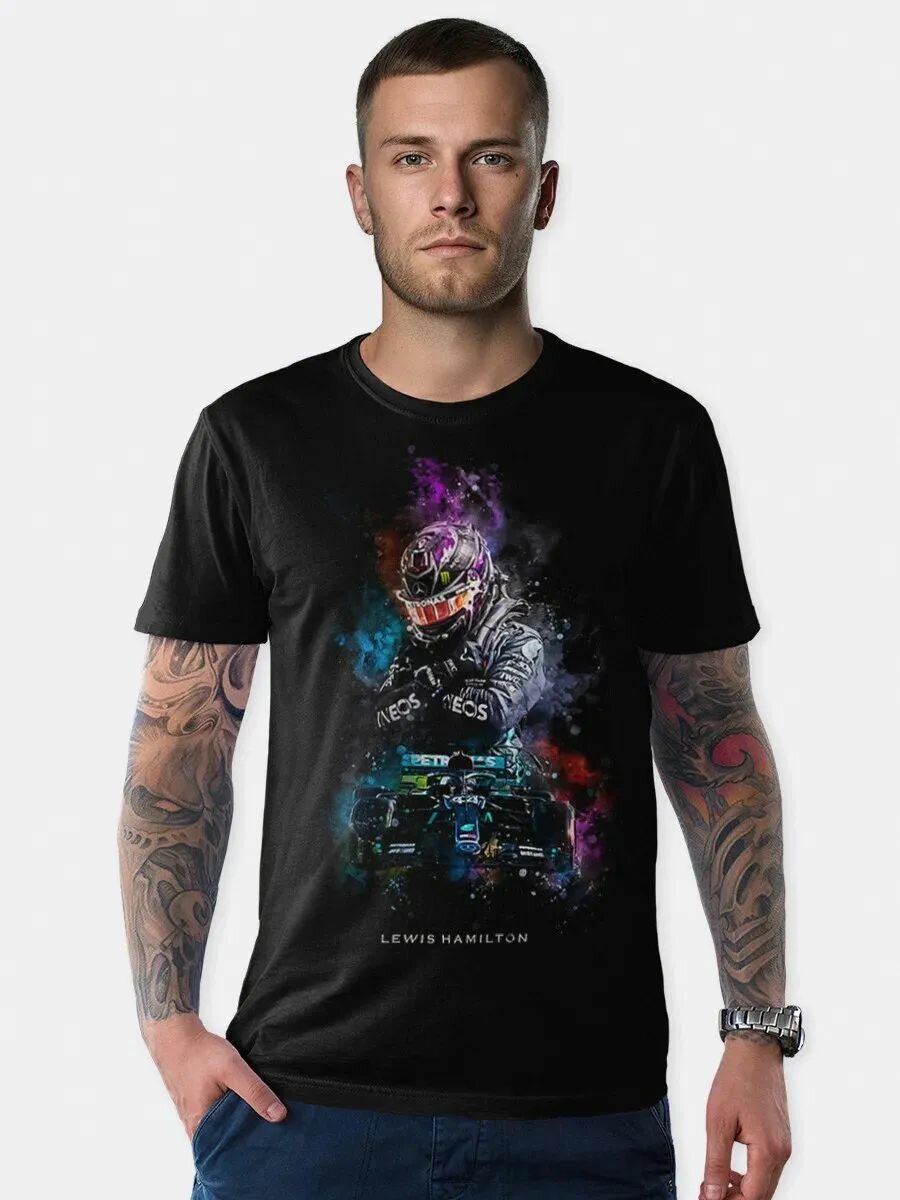 Футболка Льюис Хэмилтон / Формула 1 / Мужская