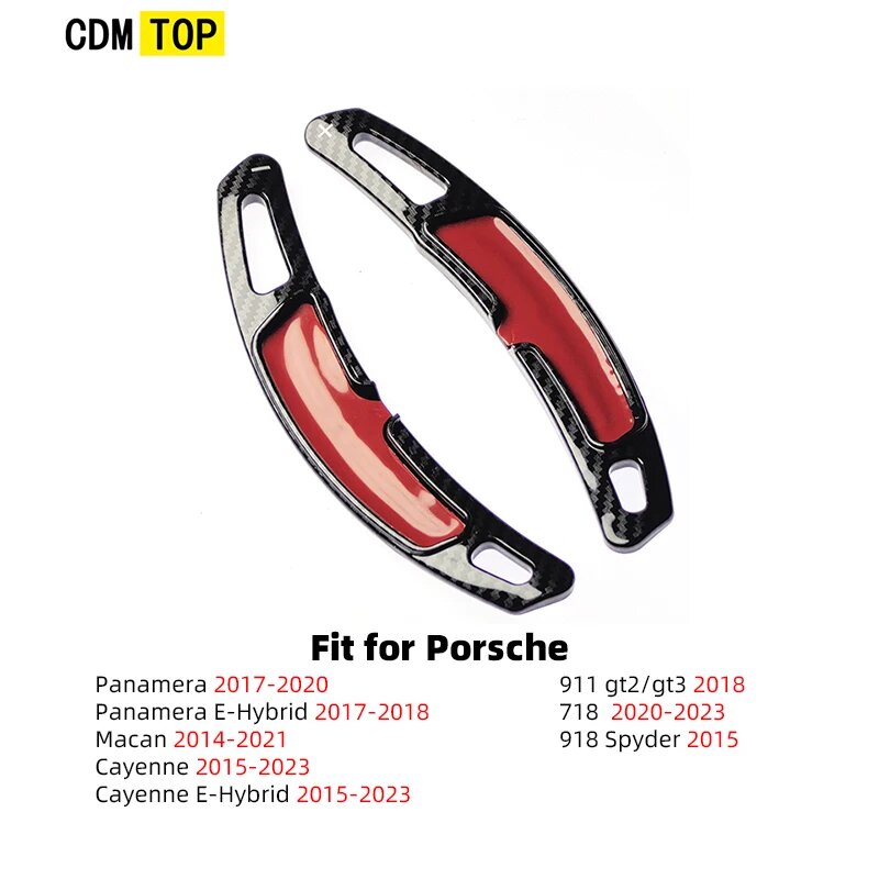 Автомобильное рулевое колесо для Porsche Panamera Macan Cayenne Carrera 911 718 991 Carbon pattern