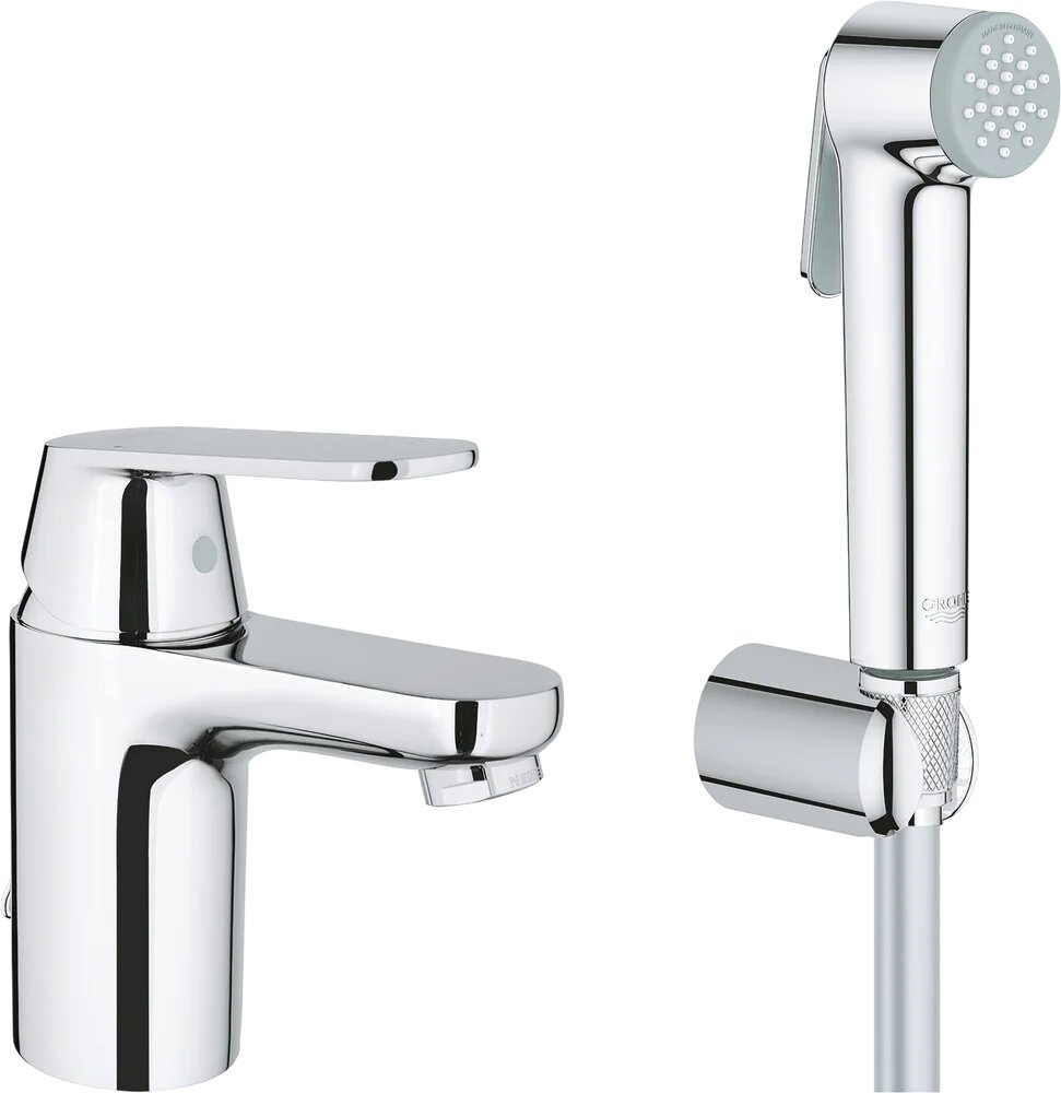 Комплект для раковины Grohe Eurosmart Cosmopolitan 23125000 глянцевый, хром, из латуни
