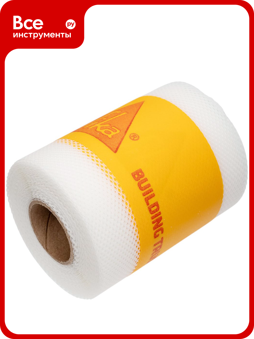 Лента для герметизации швов, примыканий и углов во влажных помещениях SIKA SealTape S Рулон10