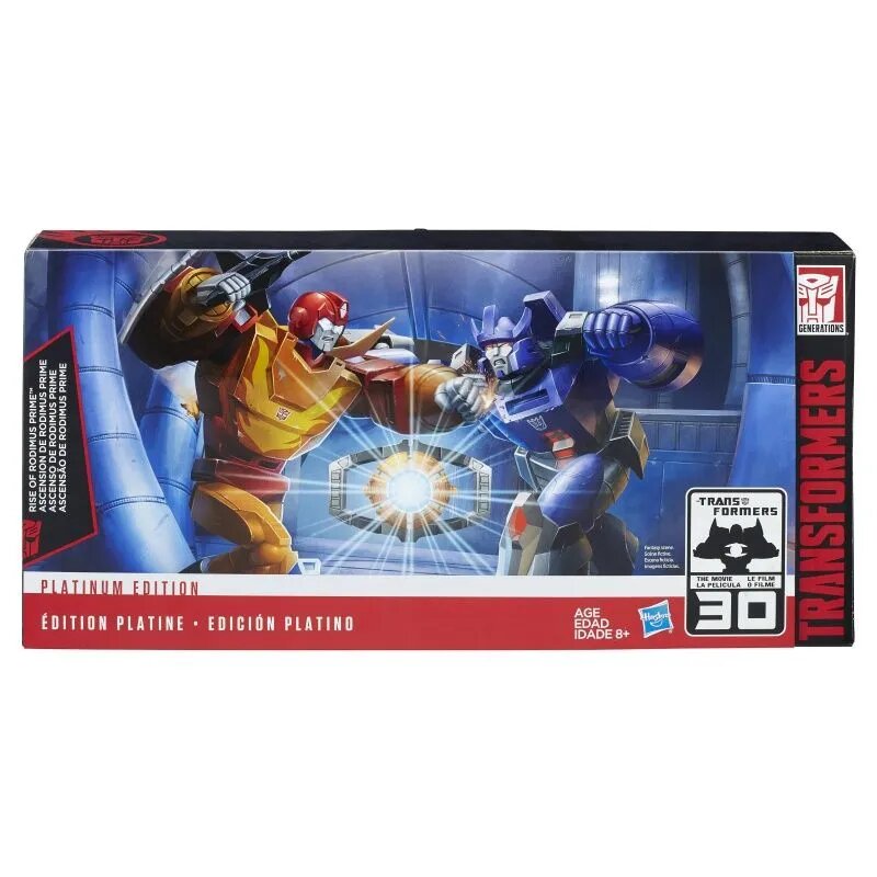 Трансформеры игрушки Hasbro Rise of Rodimus Prime and Galvatron Set of 2 Figures Transformers Platinum Edition