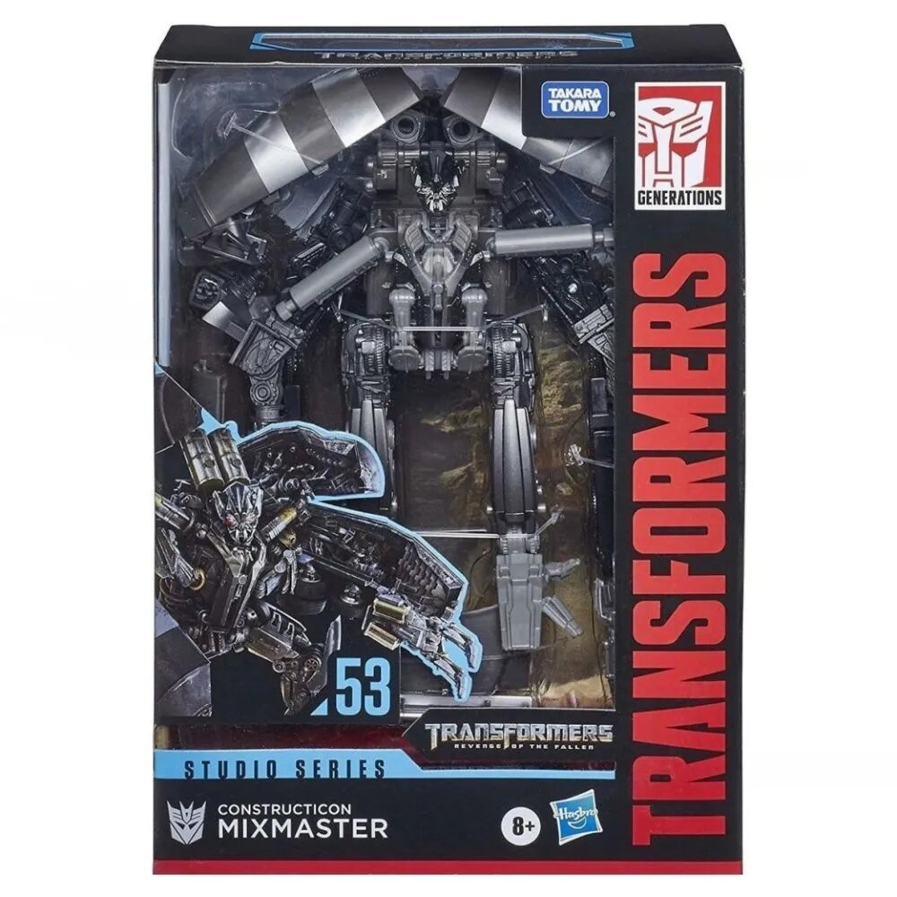 Трансформеры игрушки Hasbro Transformers Studio Series Voyager Class SS53 Constructicon Mixmaster 16.5cm E7215