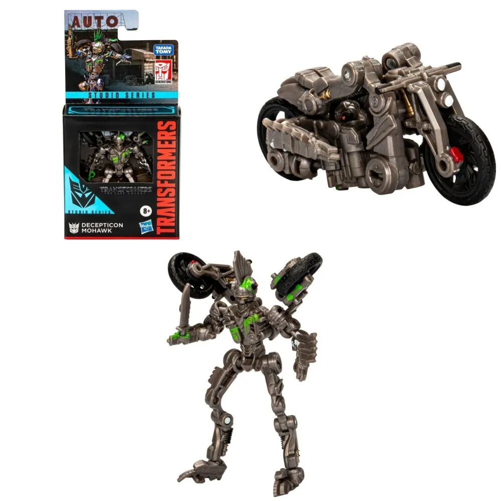 Трансформеры Hasbro Игрушка Studio Series Core Transformers: The Last Knight Decepticon Mohawk 3.5-inch (8.9 cm) F8748