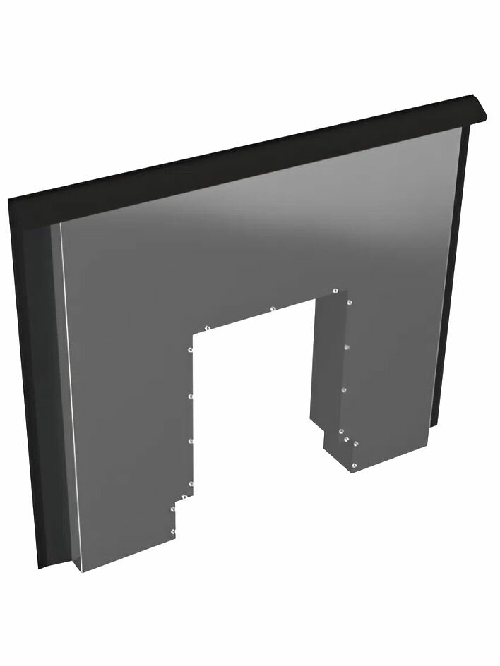 Портал для печи Grill'D в баню межстеновой Window утепленный