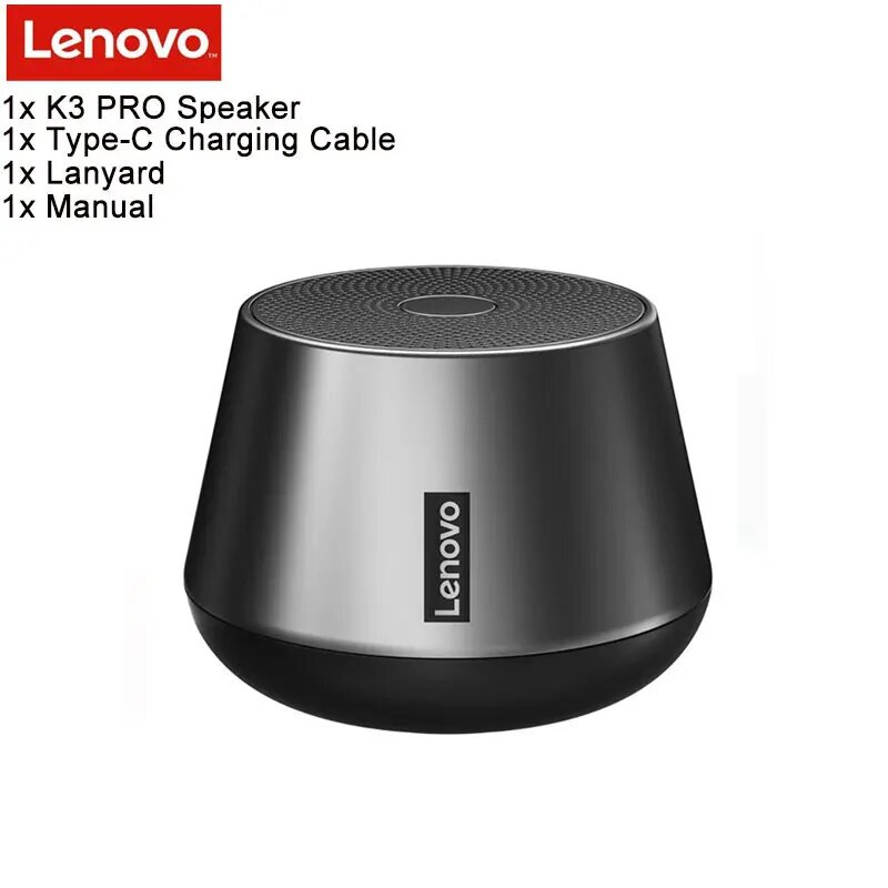 Портативный Bluetooth-динамик Lenovo K3, K3 Pro