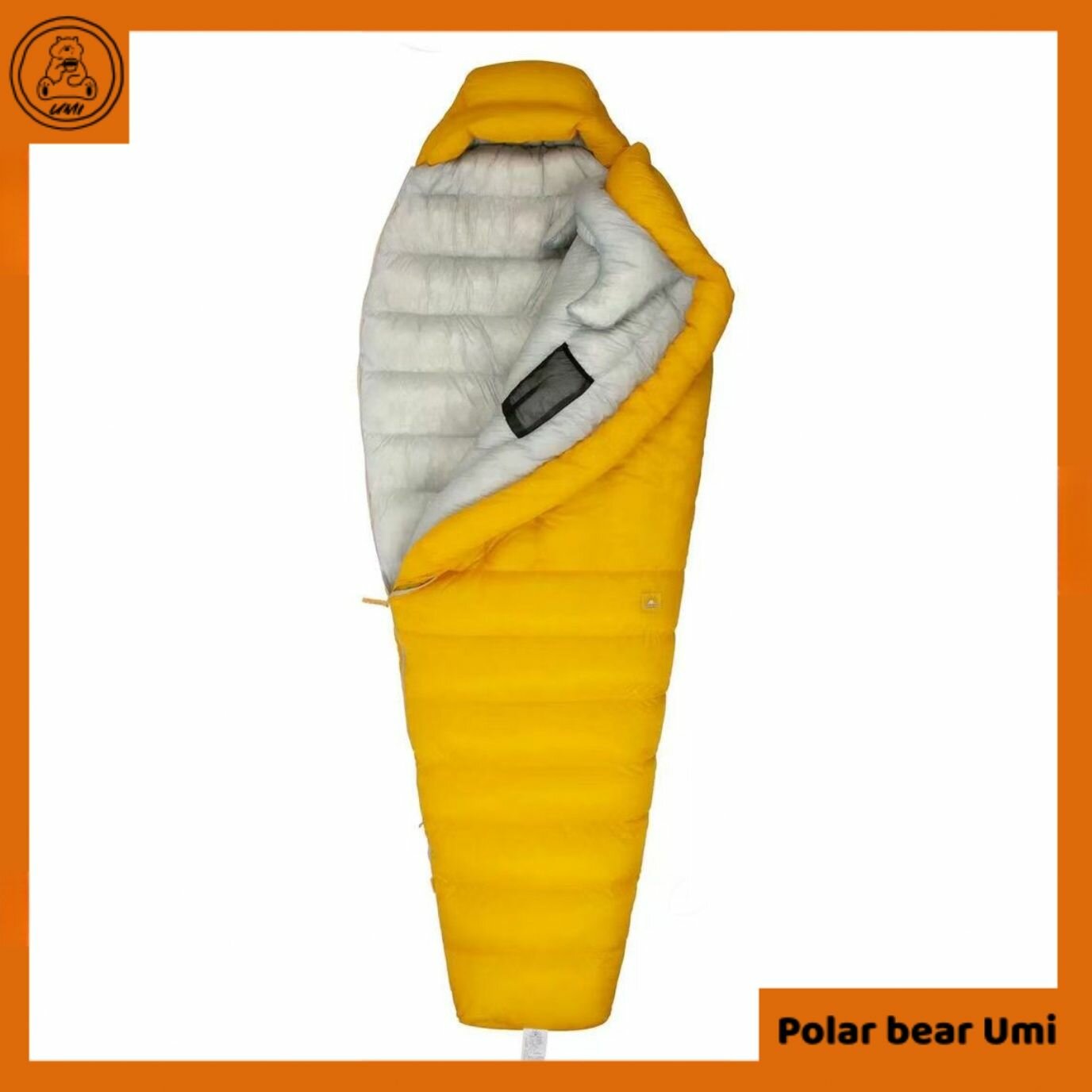 Alpine guest 1090S Ультралегкий спальный мешок 800FP гусиный пух для треккинга и кемпинга