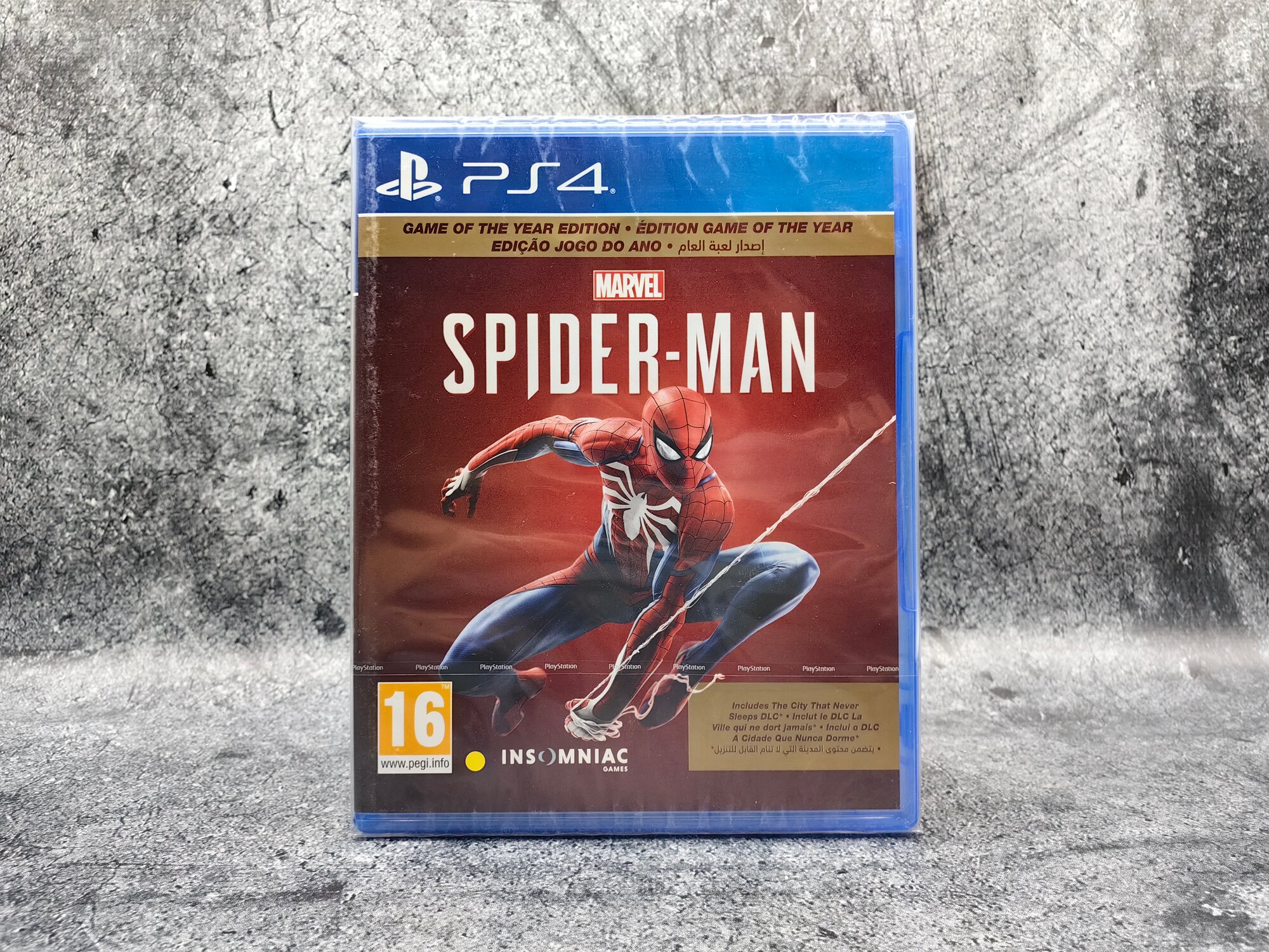 Игра Marvel Человек-Паук Игра года(Spider-man Goty) (PS4, Русская версия) Диск