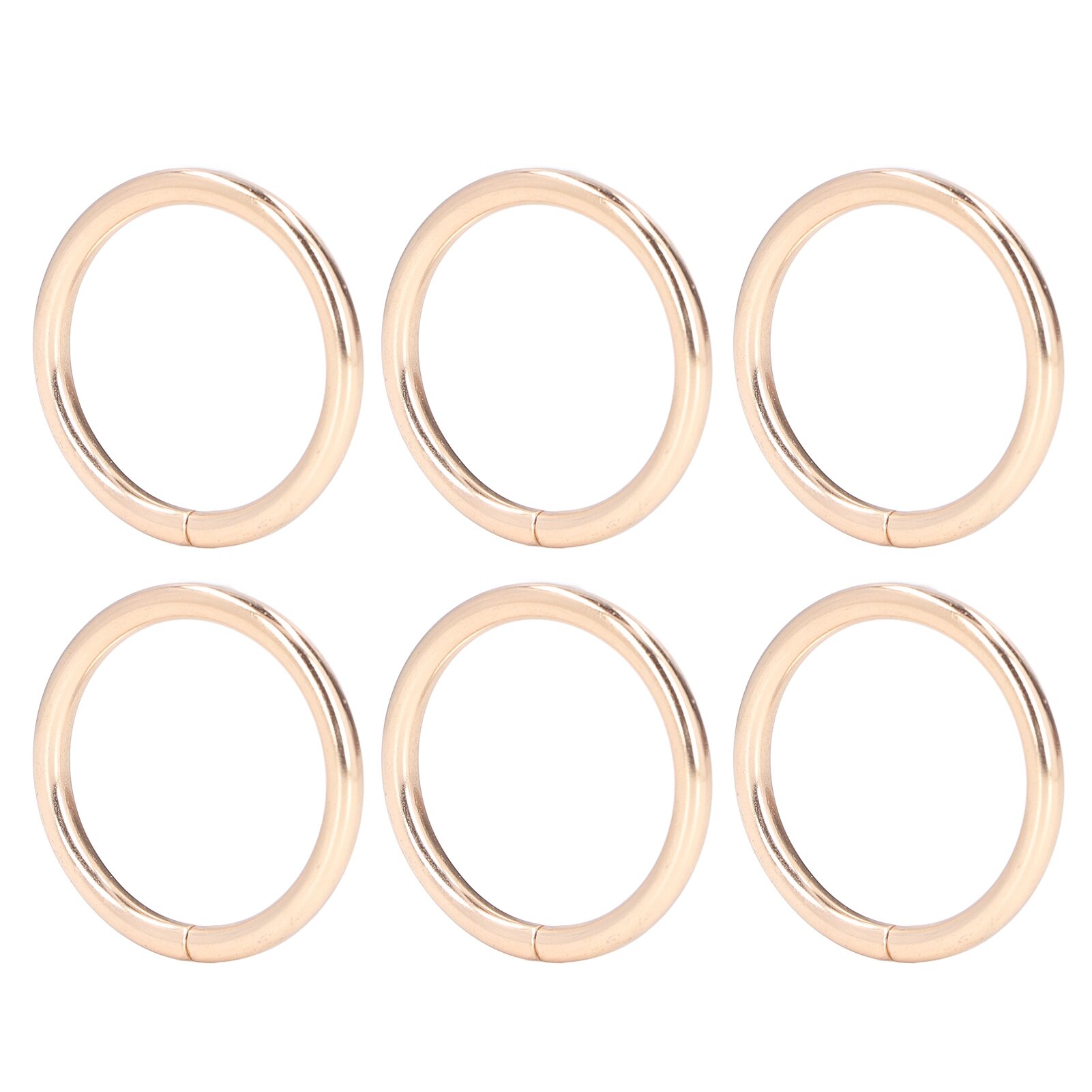 20 шт. металлические кольца 4x32 мм, железные, прочные, многофункциональные, изысканные металлические уплотнительные кольца, золото