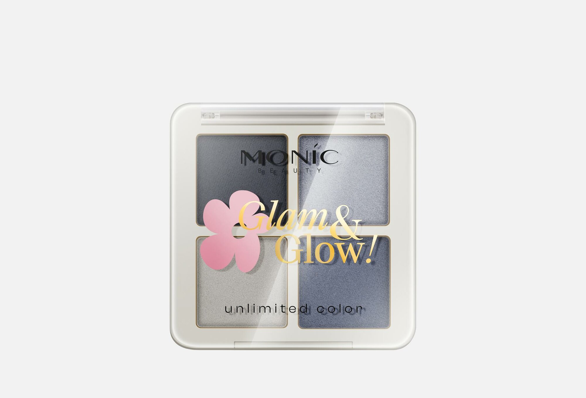 Палетка теней для век MONIC BEAUTY Glam&Glow! 03, Denim mood