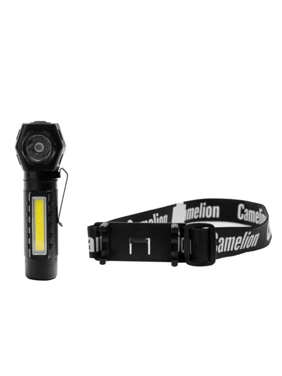 Фонарь налобный светодиодный LED53408 100 лм