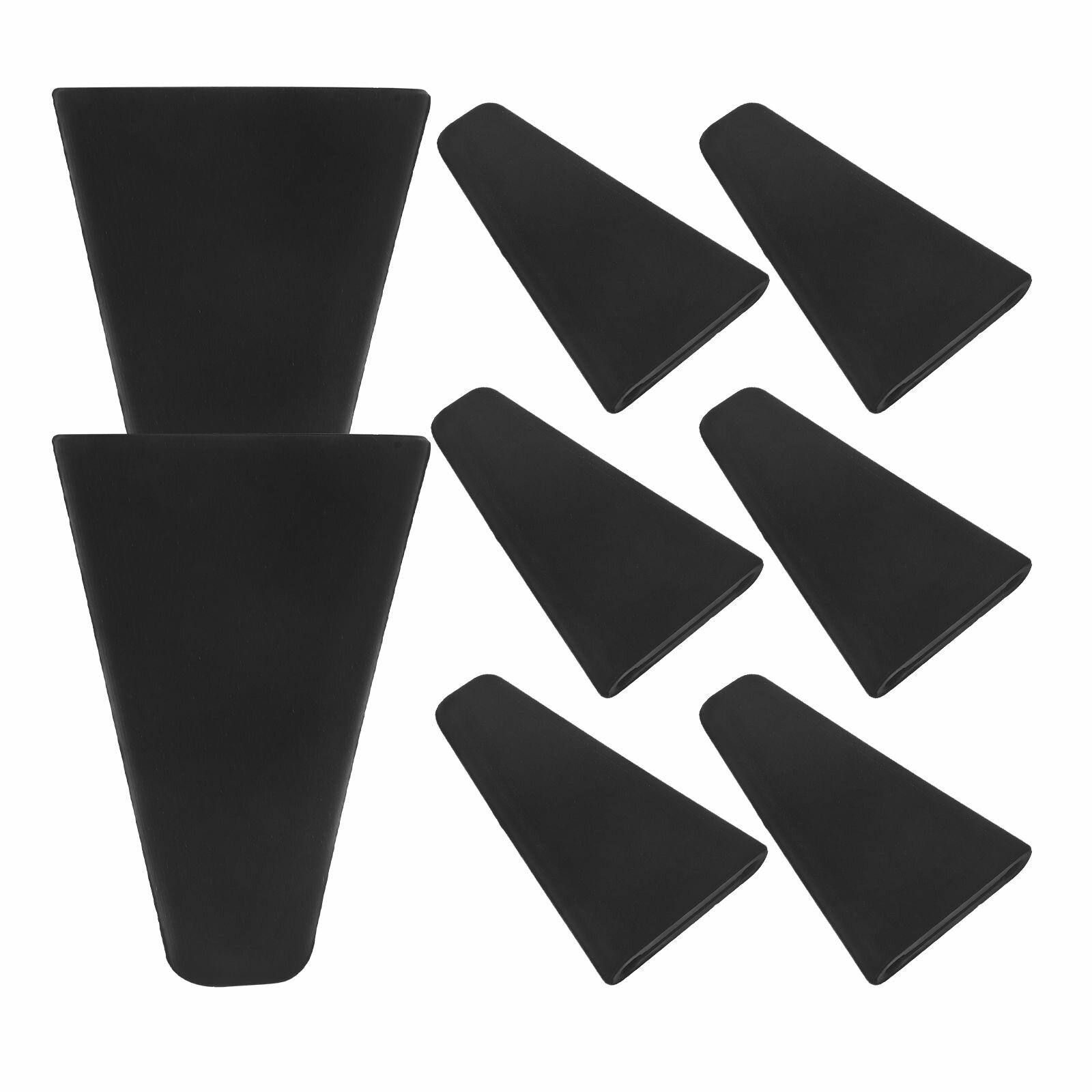 Силиконовые амортизирующие подкладки для кухонных решеток, улучшают равномерность приготовления, 8 штук, размер 4,50 3,20 0,70 см