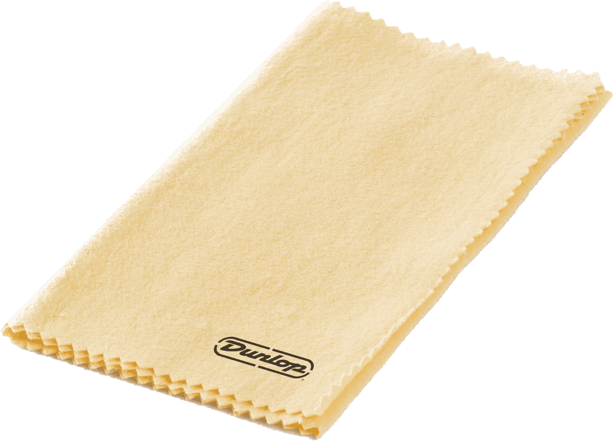 Высококачественная желтая микрофибра для чистки гитары, полировки и защиты инструмента