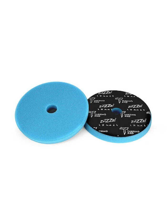 ZviZZer 160/20/150 THERMO TRAPEZ - синий очень жесткий полировальный круг (2шт)