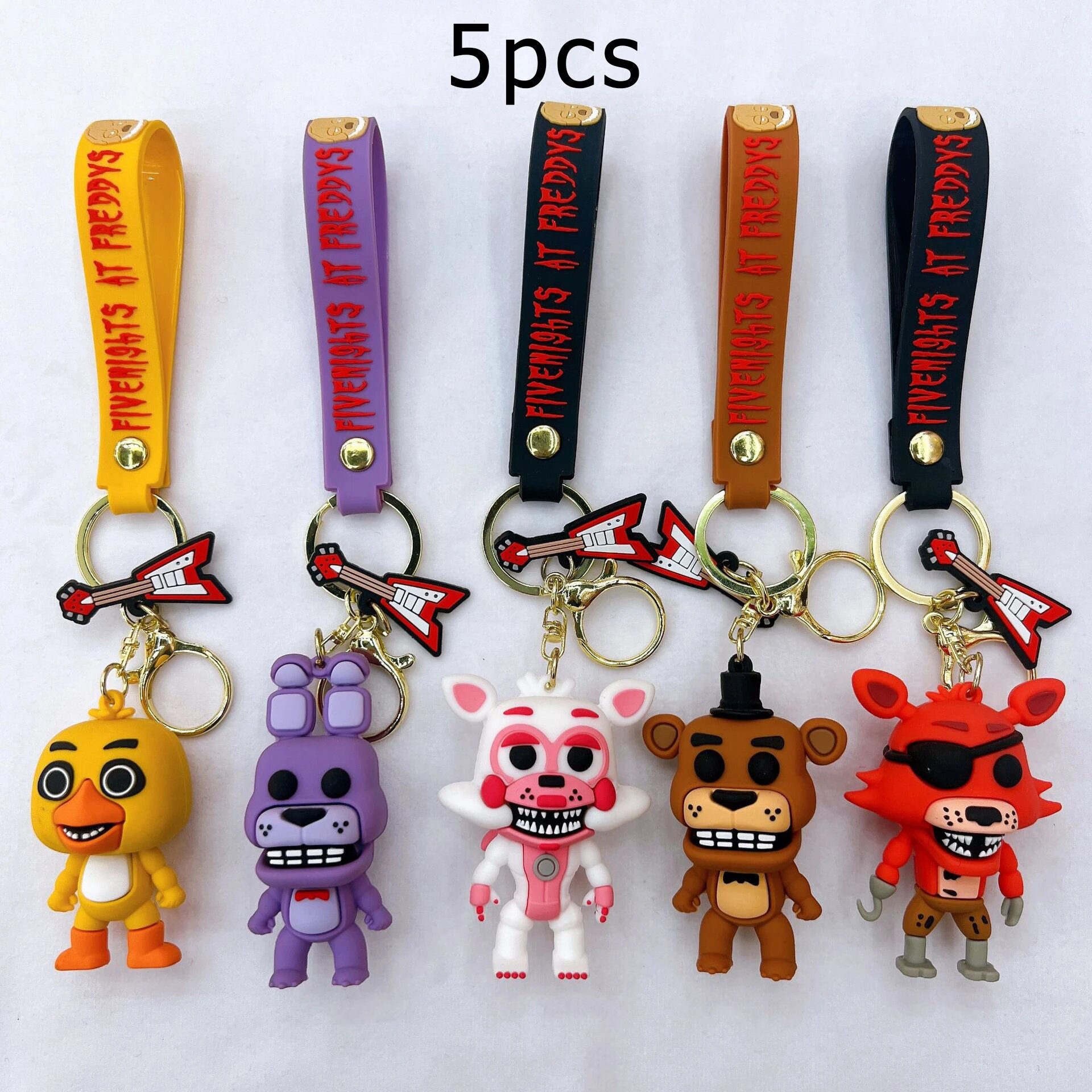 5шт. Фигурки FNAF, брелок Five Nights at Freddy's