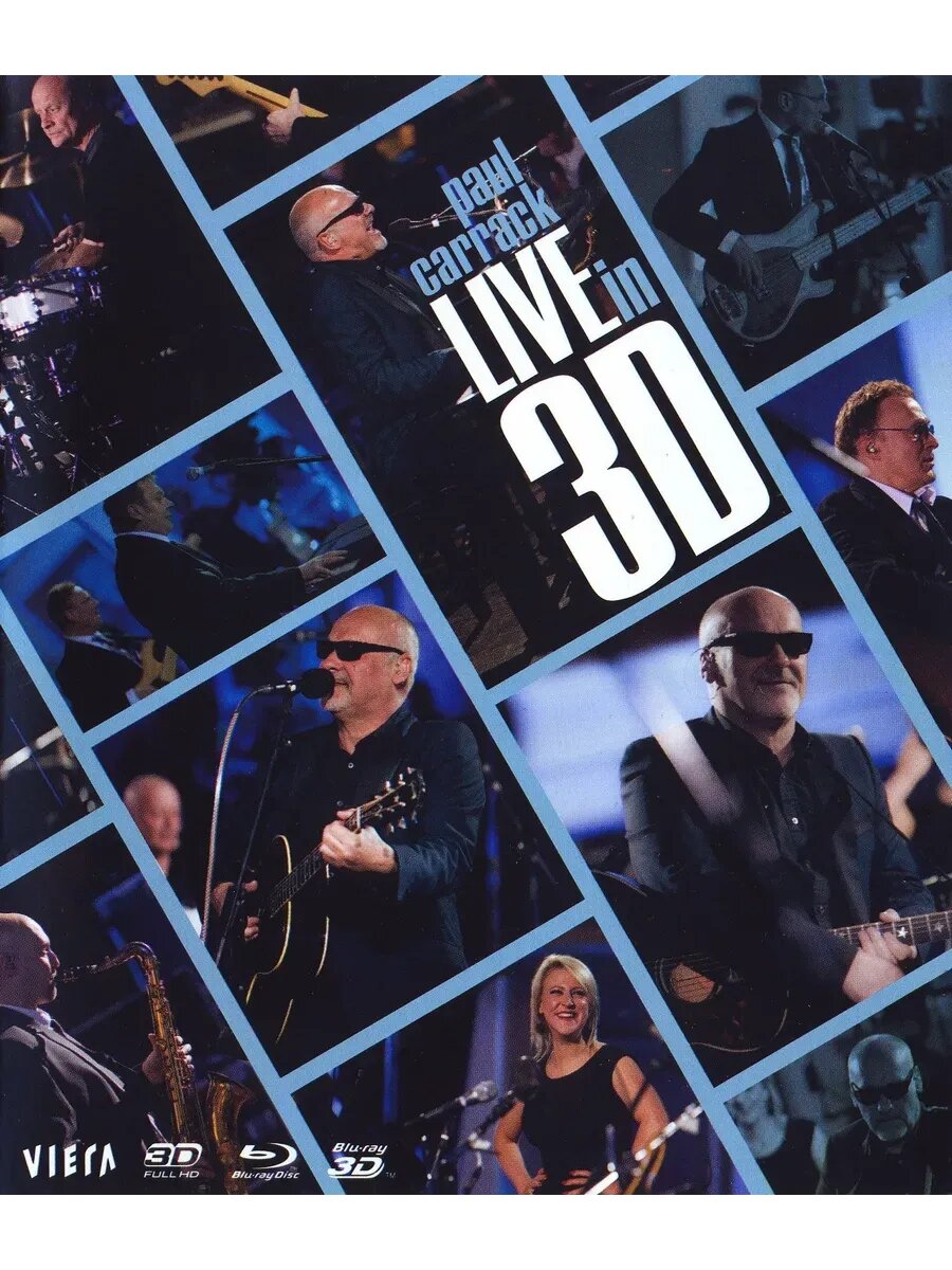Paul Carrack: Live in 3D (BD-R 3D Blu-Ray)