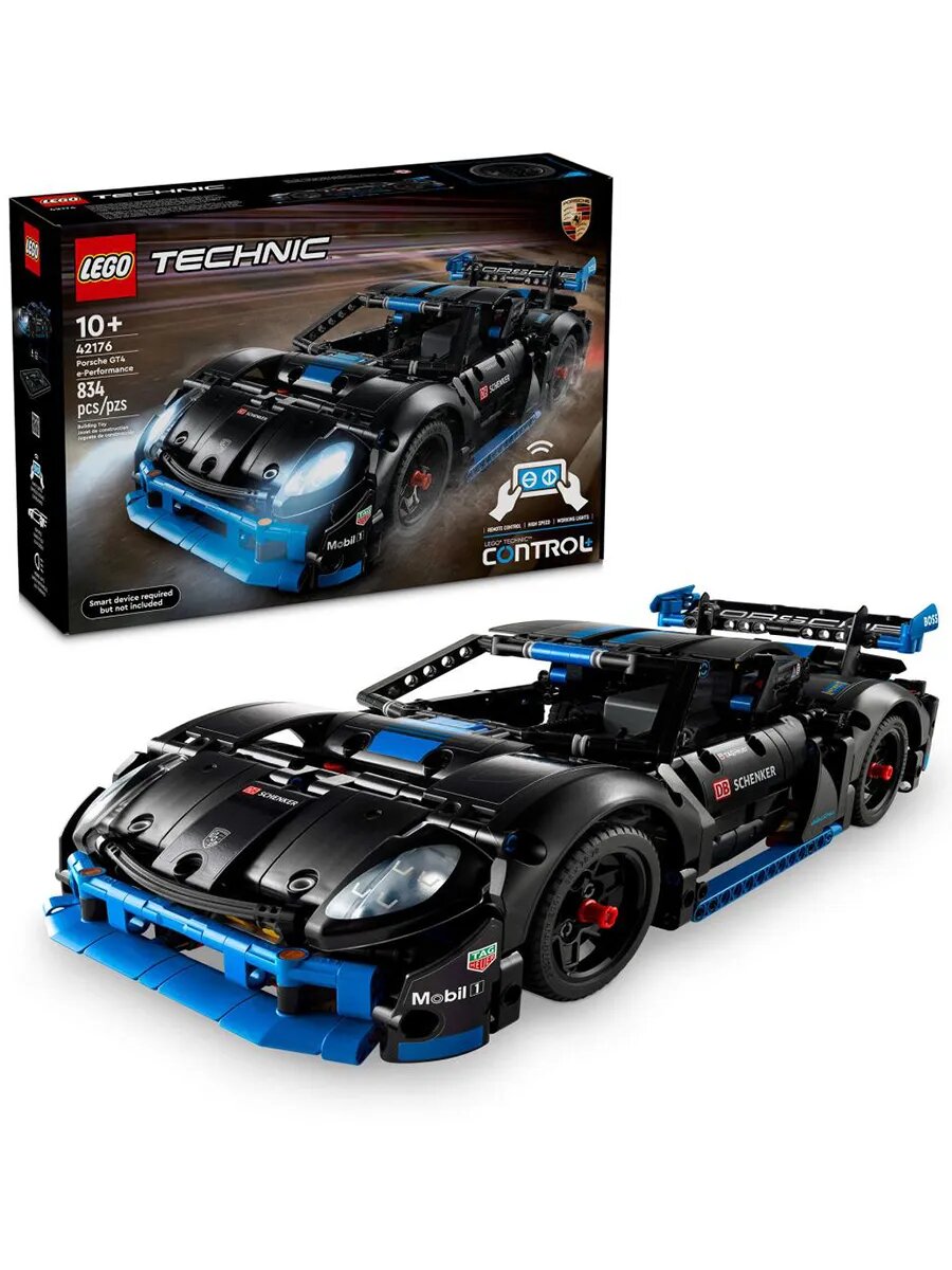 Конструктор LEGO Technic "Porsche GT4 e-Performance", от 9 до 14 лет