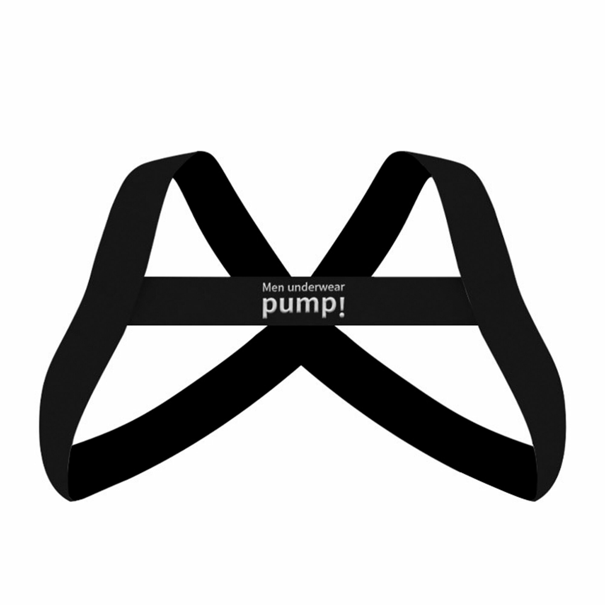 Портупея мужская PUMP! MP9051-2, черная, размер универсальный, полиэстер 70%, спандекс 30%, базовая
