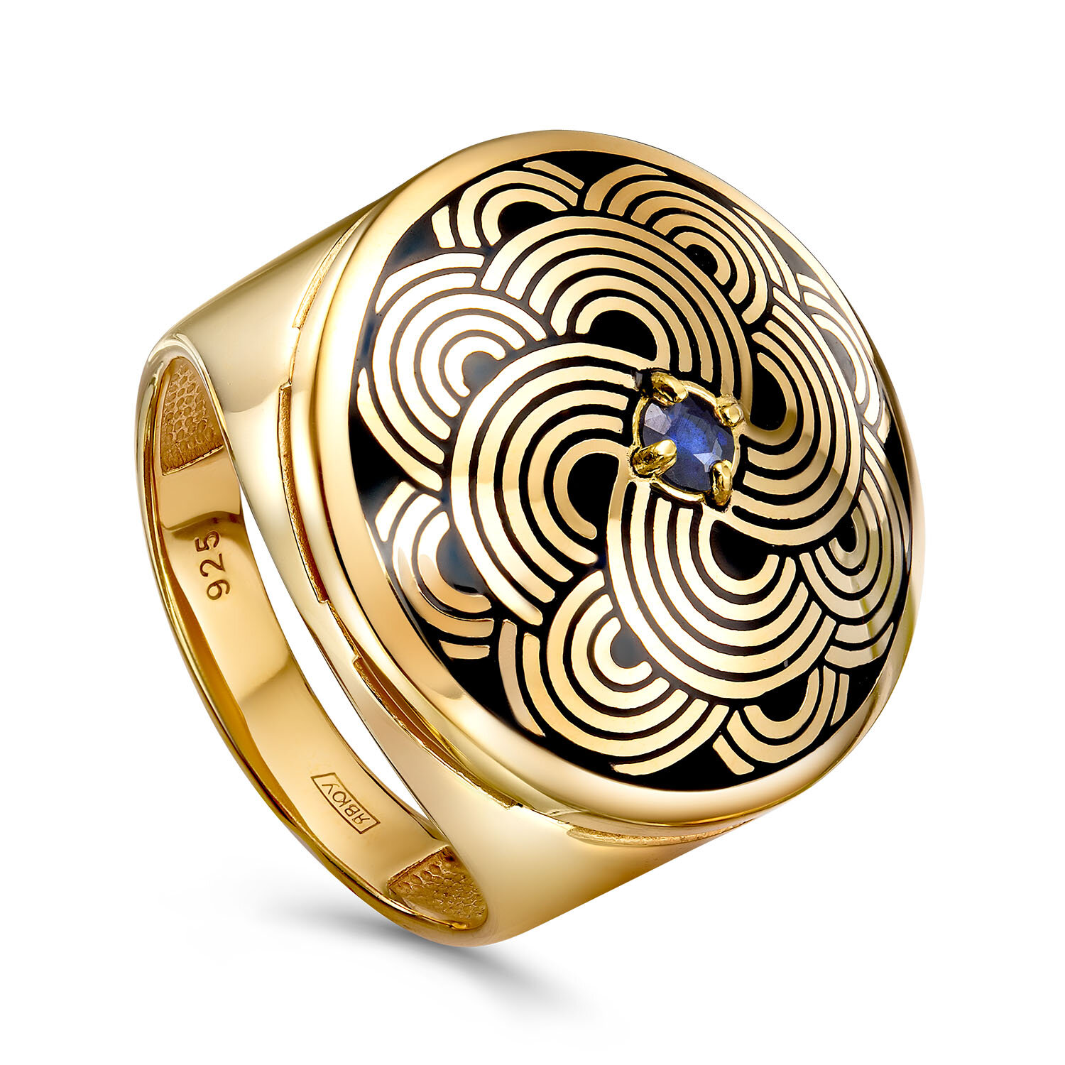 Кольцо, серебро, 925 проба