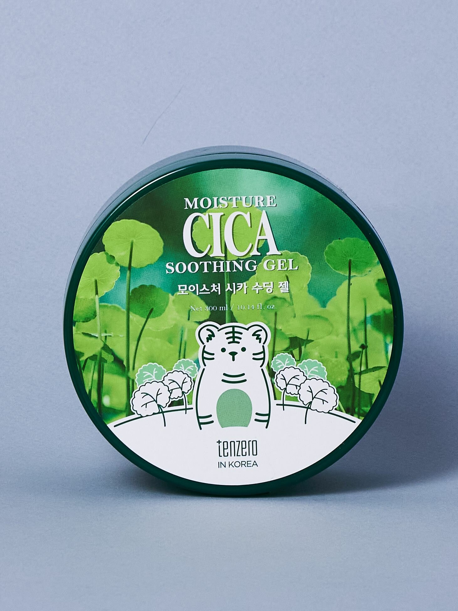 TENZERO Многофункциональный гель с экстрактом центеллы 300мл Moisture Cica Soothing Gel