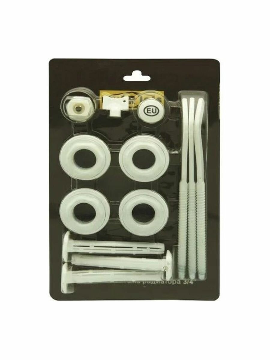 Комплект для монтажа радиатора EUROS с 3-мя кронштейнами 3/4" EU. ST6134040 34_k