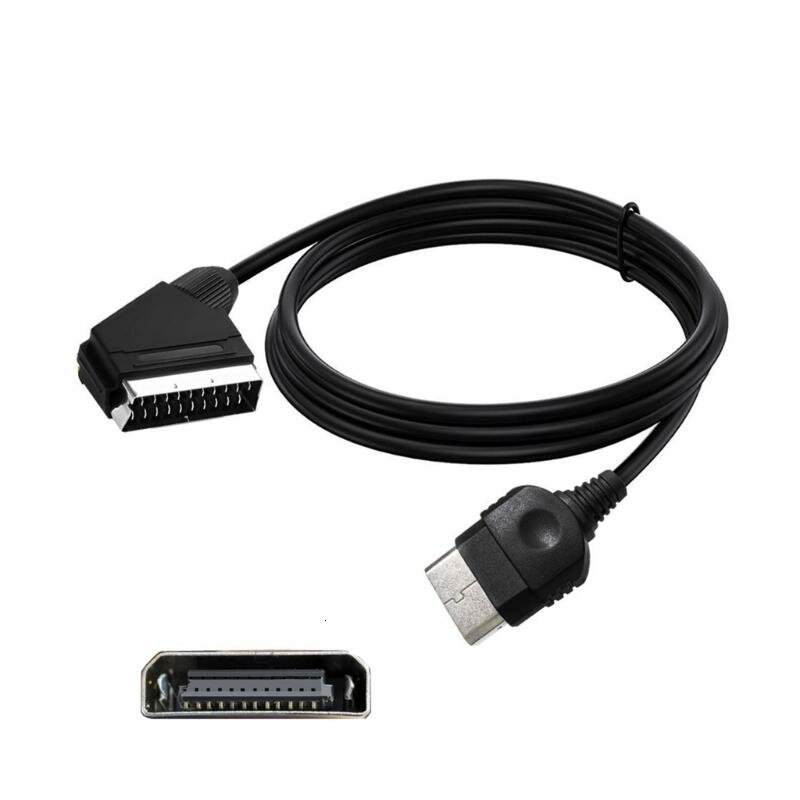 Тяжелый SCART-кабель RGB для консолей 1.8 м