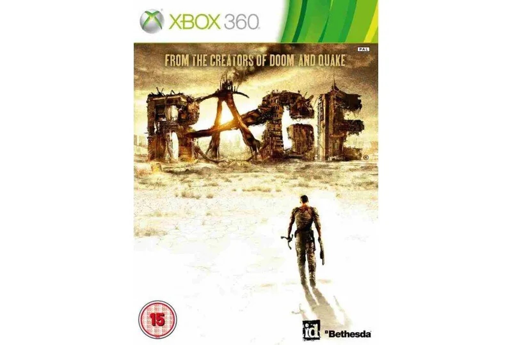 Диск с игрой RAGE для X-Box 360 (русские субтитры) прошивка LT 3.0