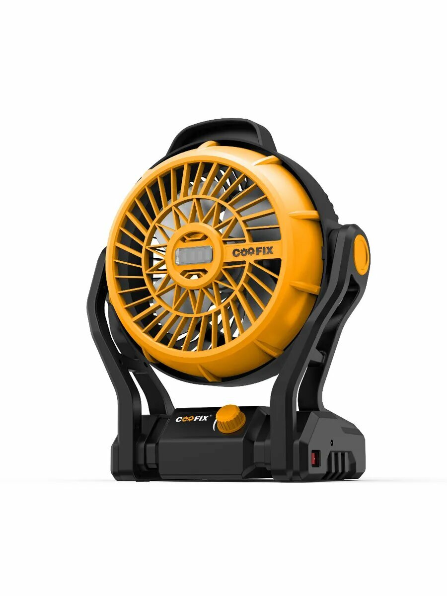 Вентилятор аккумуляторный Coofix CF-CEF003, LED-подсветка, распыление, 8 ч работы