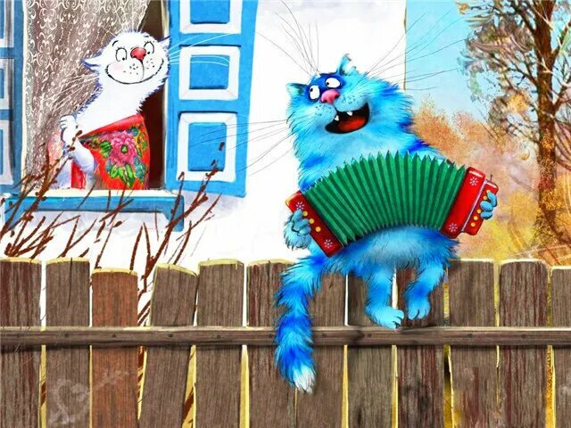 Алмазная картина «Кот» Huacan Бирюзовый, Full Round 30X40cm, 3390