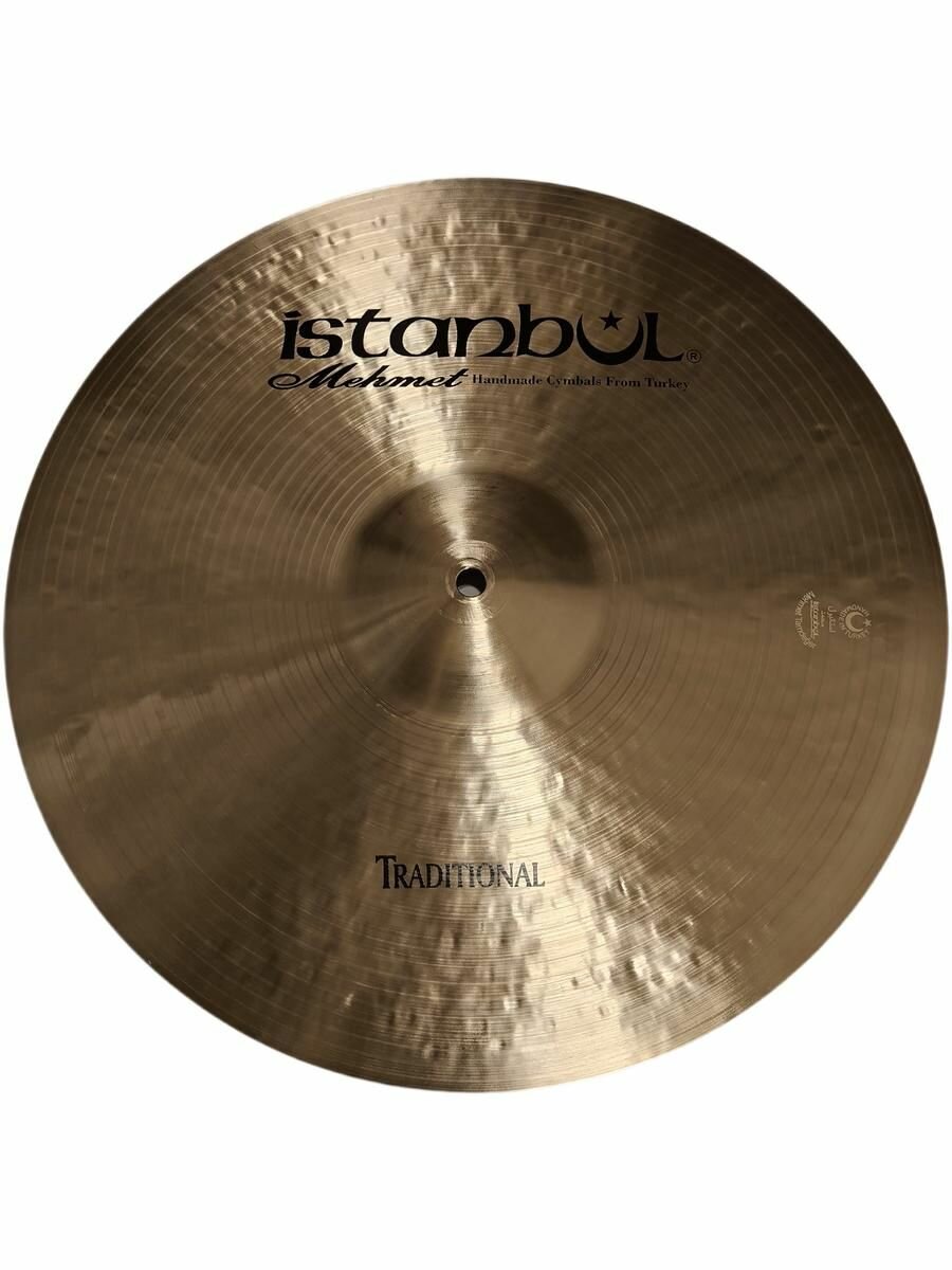 Тарелка для барабанов Istanbul Mehmet Traditional Paper Thin Crash 17"