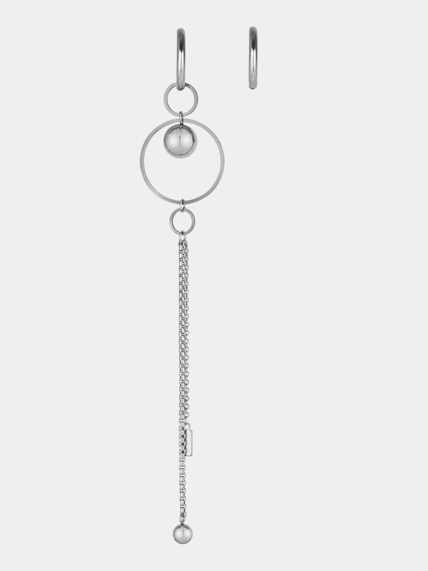 Моносерьга, металл