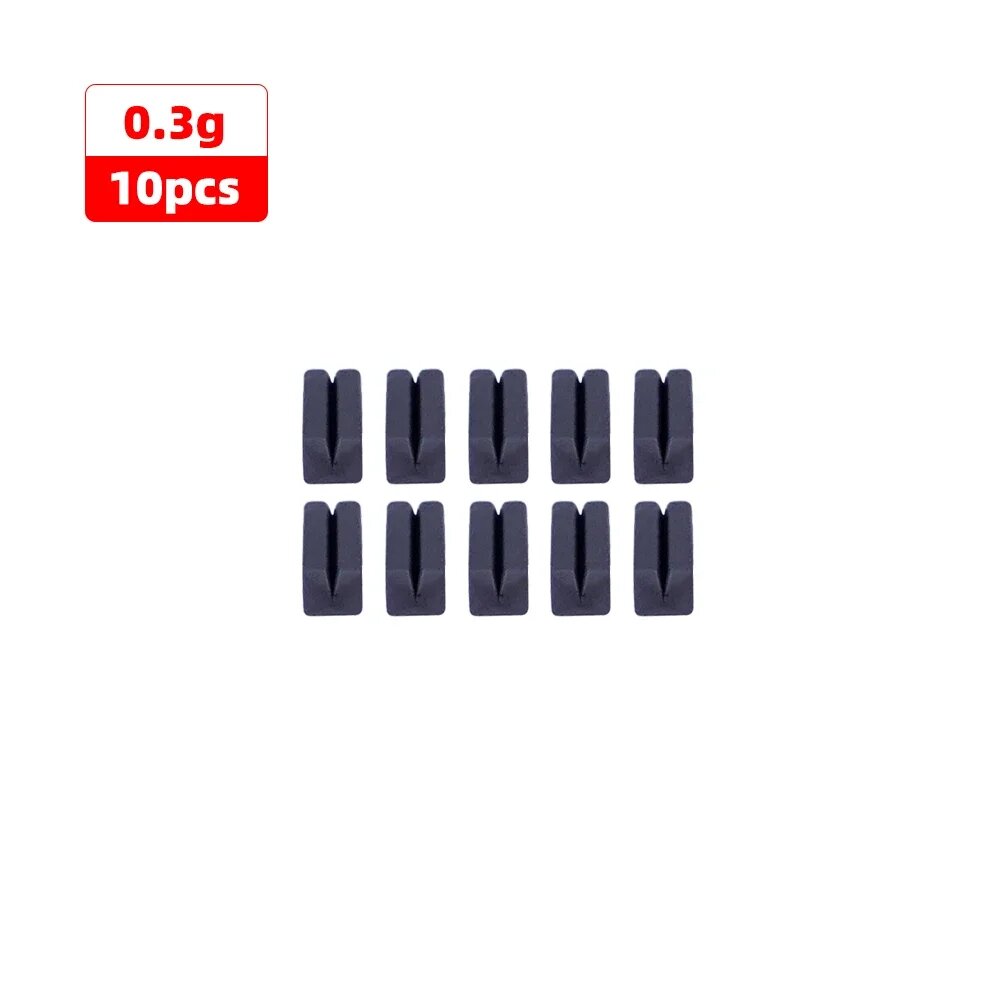 Hirisi Вольфрамовые грузила для карпа 10 шт. Черный, 10pcs 0.3g