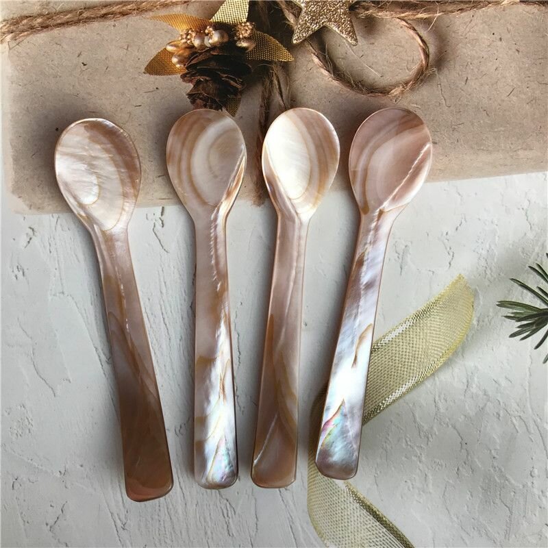 Ложка из натурального жемчуга, ложка для икры