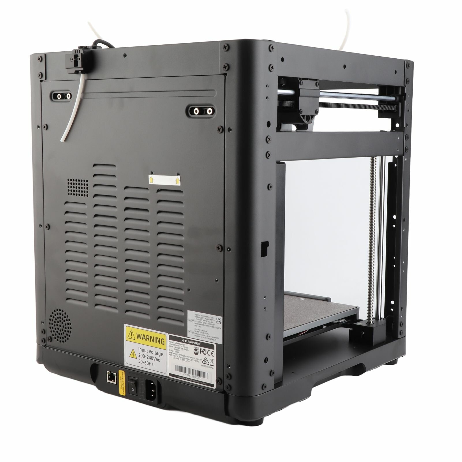 3D-принтер с максимальной скоростью 600 мм/с и объёмом 220 x 220 x 220 мм, автоматическая настройка, функция восстановления после отключения питания