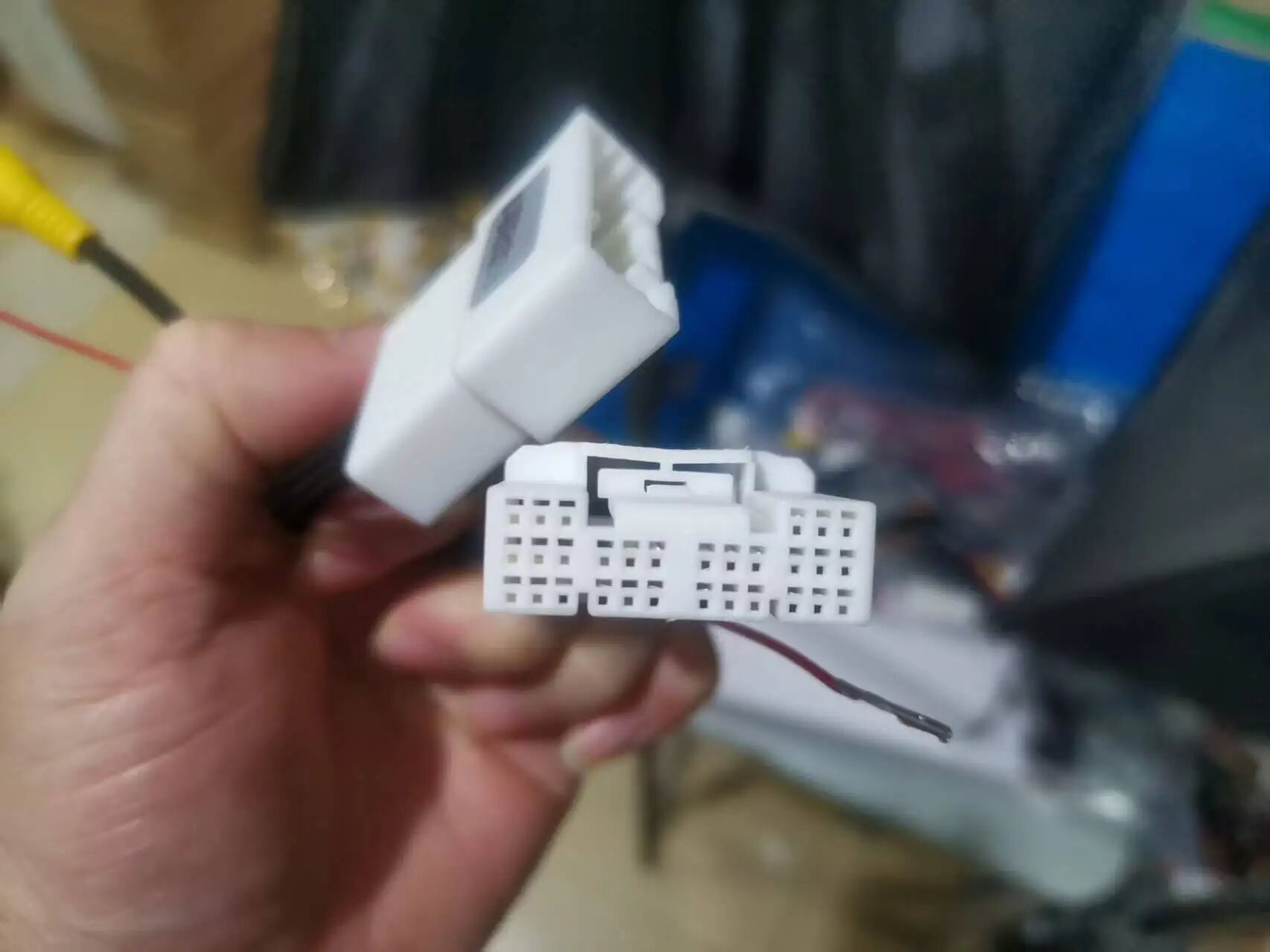 30-контактный 12 В автомобильный монитор, адаптер для установки камеры заднего вида, провод для камеры заднего вида Toyota, кабель-адаптер для камеры заднего вида