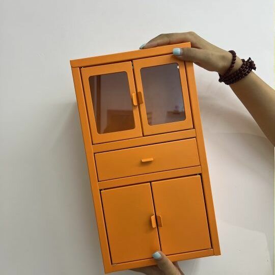 Распродажа: Легкий роскошный мини-шкаф для хранения без установки, маленькая мебель, настольная шкатулка для украшений, маленький шкаф для документов