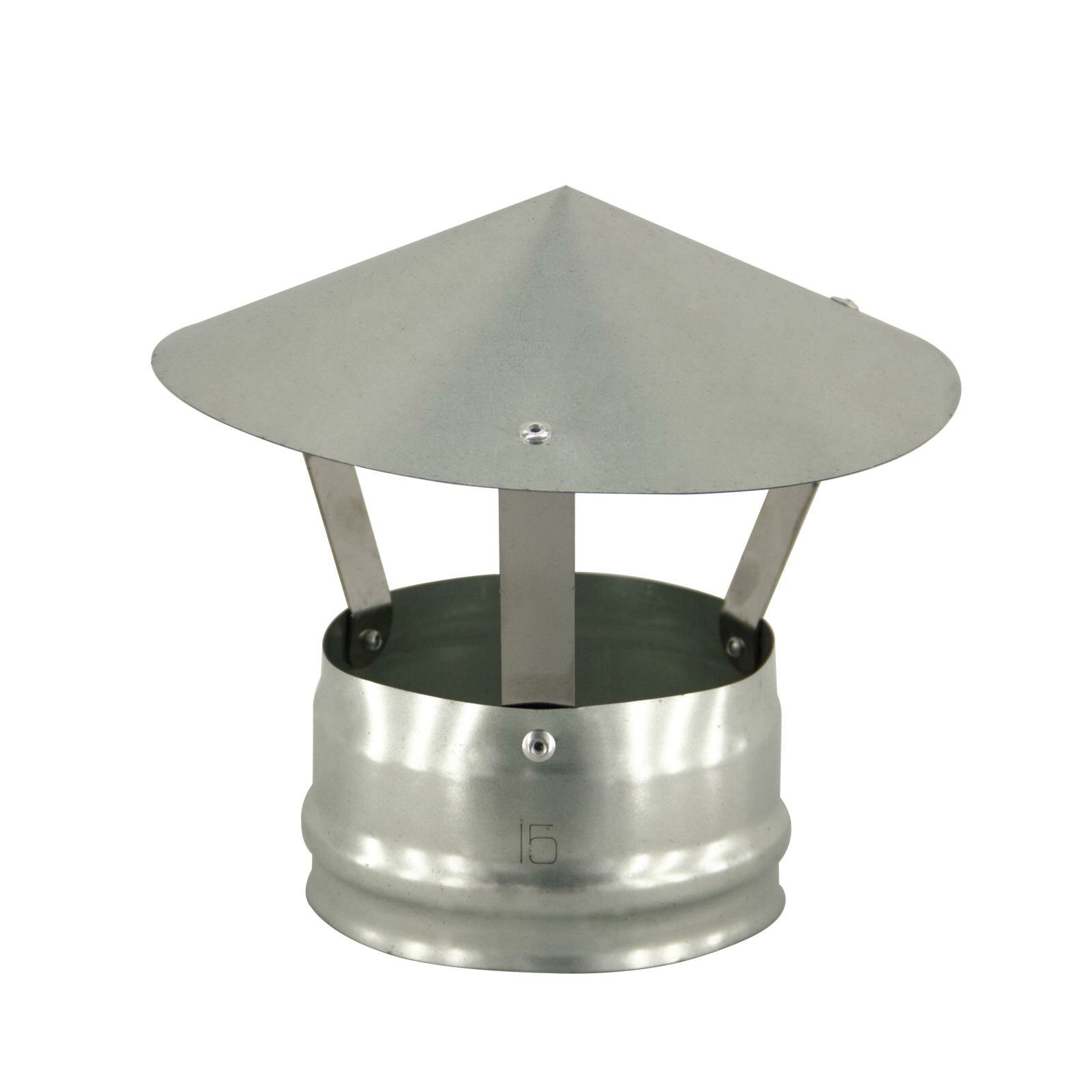 Зонт печной d110ММ оцинк (0.5ММ)