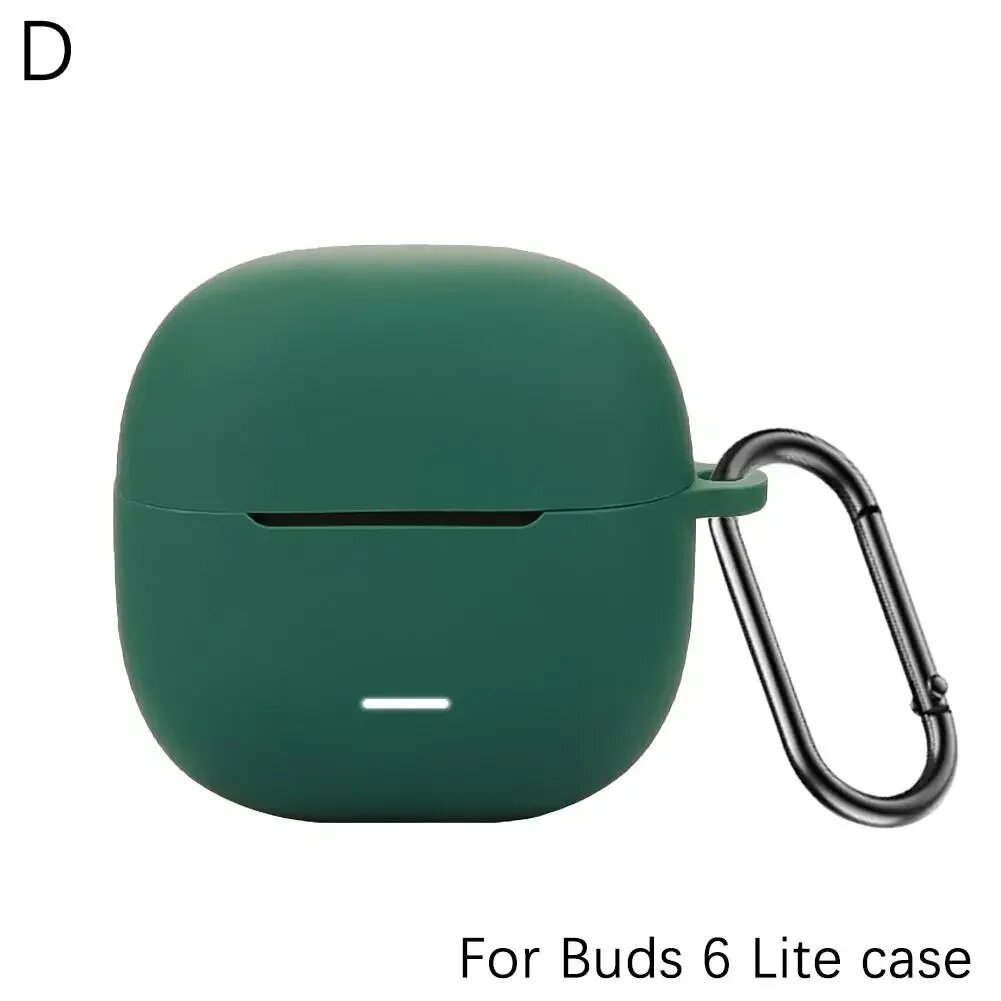 Для Redmi Buds 6 lite/6 play чехол модный противоударный чехол для наушников с кружевными цветами Redmi Buds 6 Play силиконовый чехол для наушников